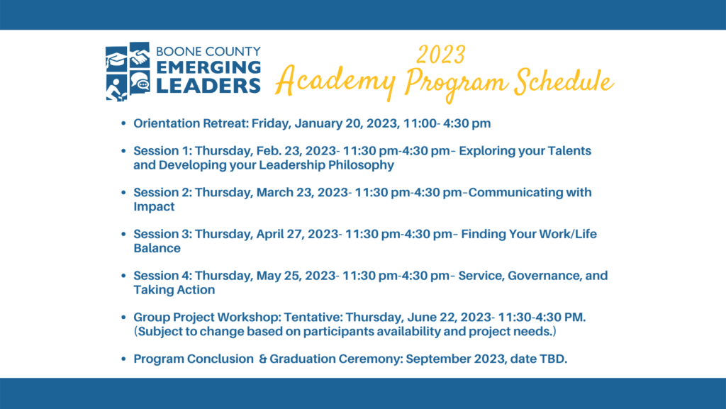 Emerging Leaders Academy – Boone County Development Agency